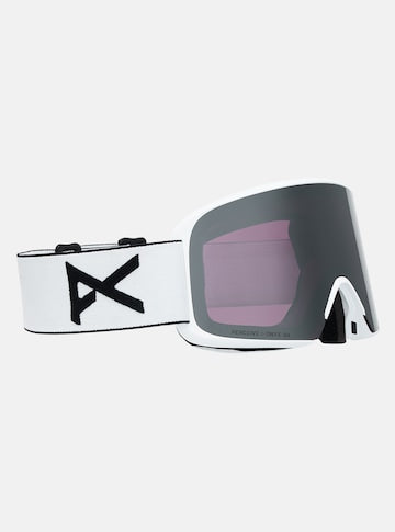 Anon M6 Goggles + Bonus Lens MFI Face Mask - Frame: White, Lens: Perce ...