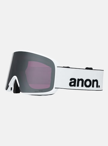 Anon M6 Goggles + Bonus Lens MFI Face Mask - Frame: White, Lens: Perce ...
