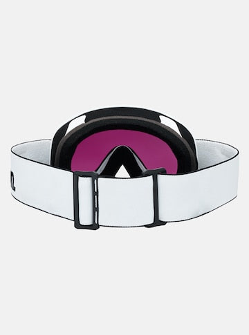 Anon M6 Goggles + Bonus Lens MFI Face Mask - Frame: White, Lens: Perce ...