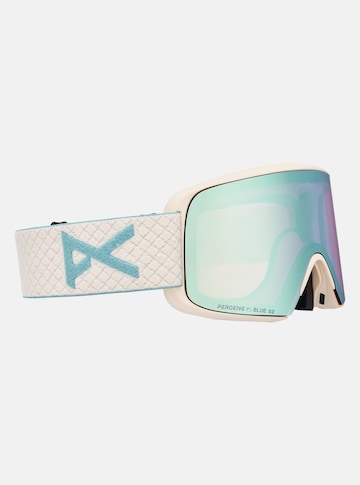 Anon M6S Goggles + Bonus Lens MFI Face Mask - Frame: Oat, Lens: Percei ...