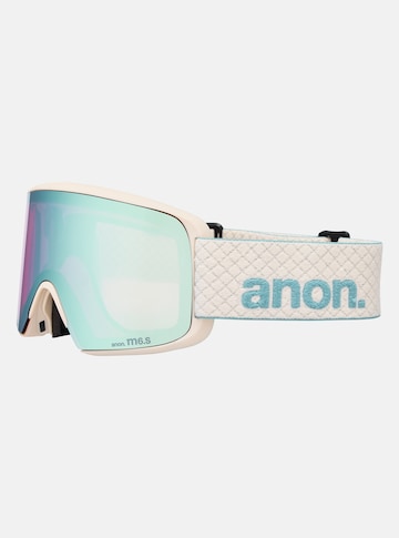 Anon M6S Goggles + Bonus Lens MFI Face Mask - Frame: Oat, Lens: Percei ...