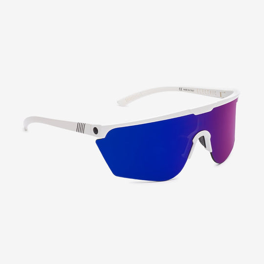 Electric Cove Gloss White/Grey Plasma Chrome - Artavi Skate & Snow