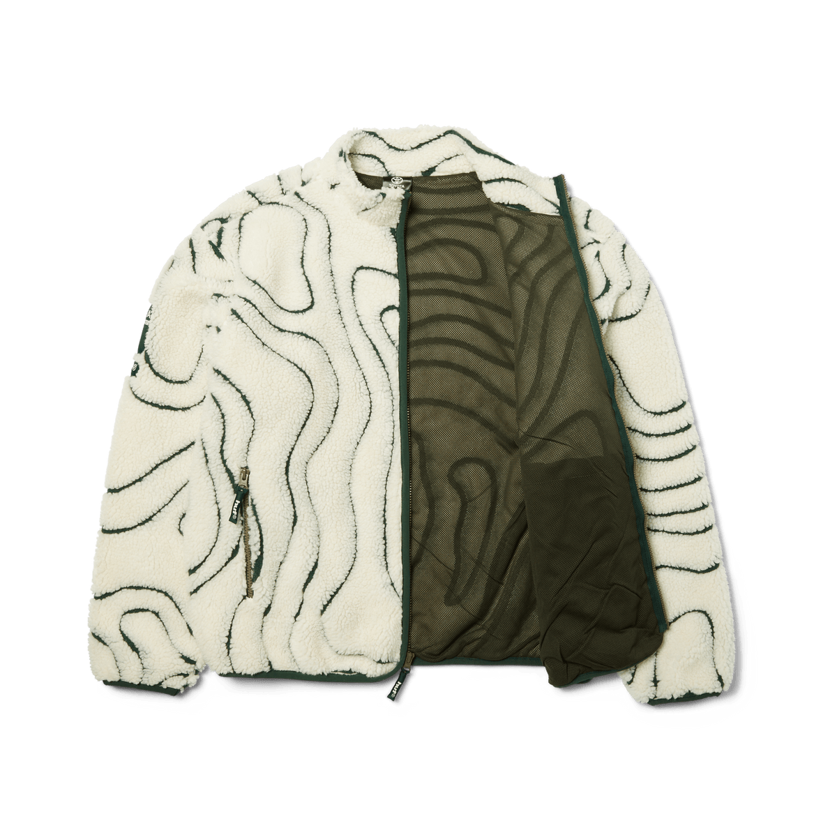 Huf X Toyota Trailhunter Topography High Pile Jacket - Artavi Skate & Snow